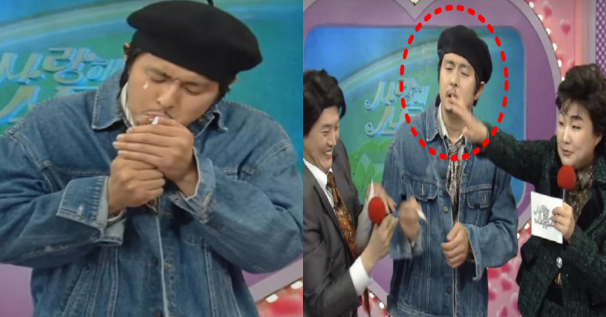 기안84, 'SNL 코리아 시즌5' 방송 중 실제 흡연 논란